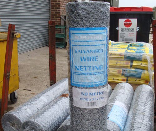 Galvanised & PVC Wire Netting