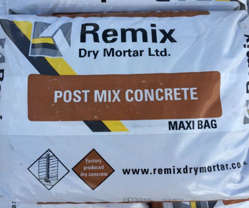 20kg Remix Post-Fix Concrete | Post Mix | Barlows Woodyard