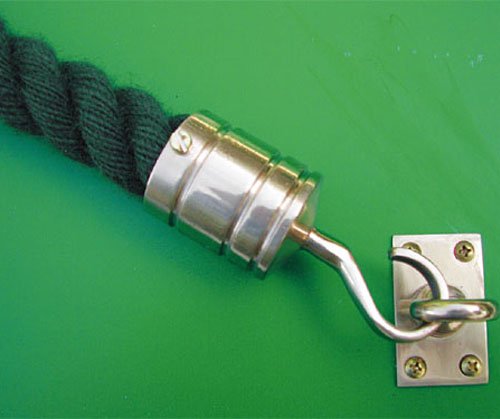 Rope Eye Plate (Brass)