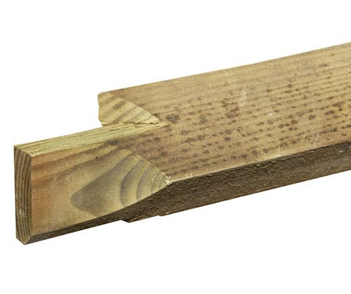3.0m scarfed arris rail Treated